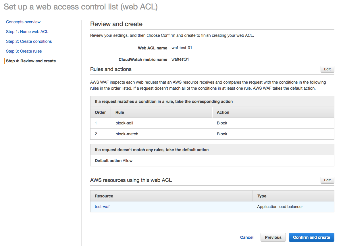 AWS WAFでSQLインジェクションと特定URLをブロック | AWSの導入・クラウド運用を総合支援【CapsuleCloud】
